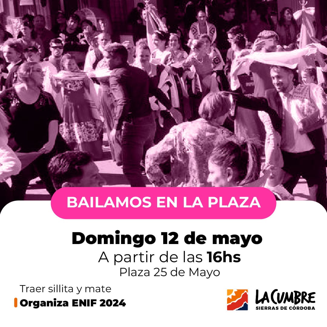 Bailamos En La Plaza Municipalidad De La Cumbre